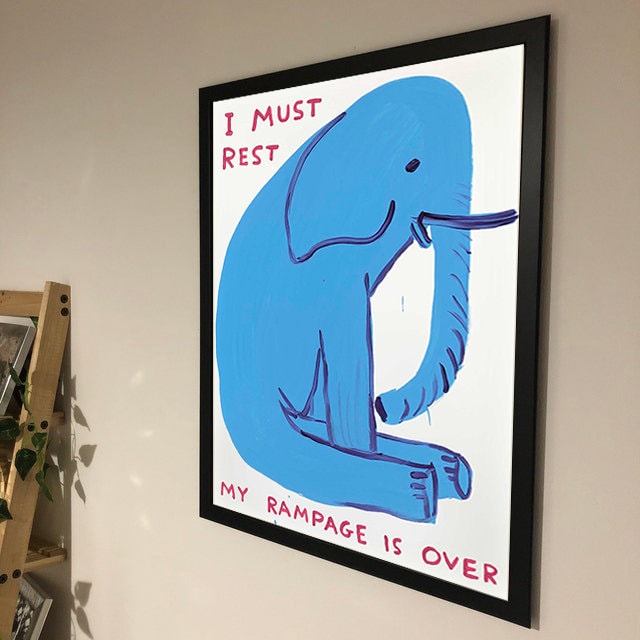 I Must Rest Elephant Poster, No Framed , Gift - Inspire Uplift
