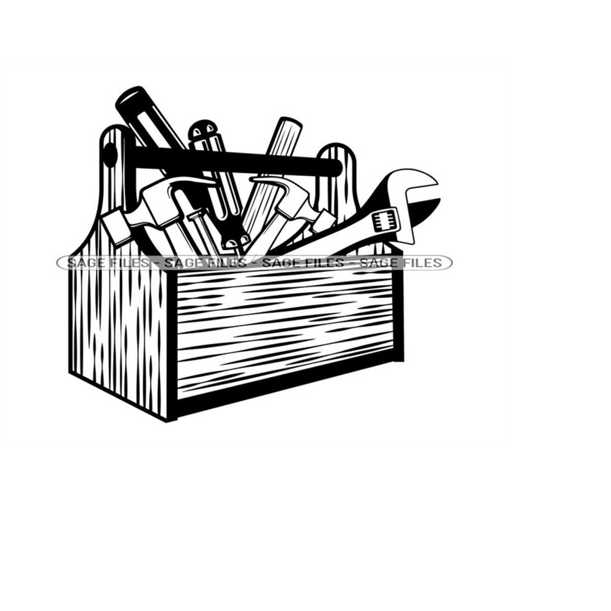 Toolbox 4 SVG, Contractor Svg, Repairman Svg, Builder, Carpe | Inspire ...