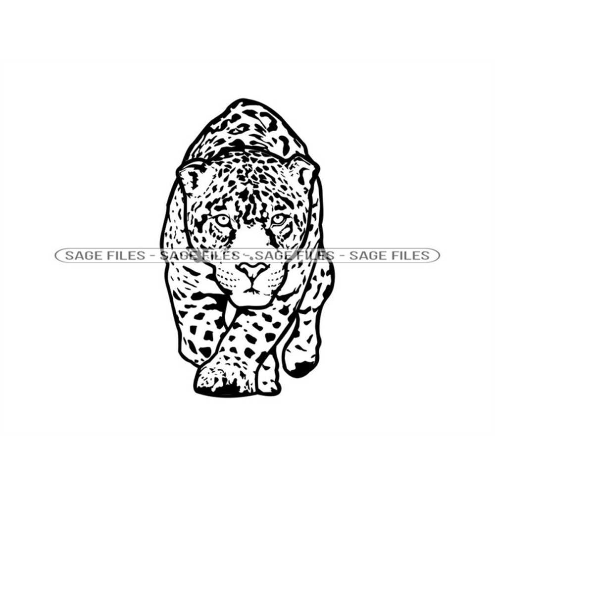 Leopard SVG, Jaguar Svg, Leopard Clipart, Leopard Files for - Inspire ...