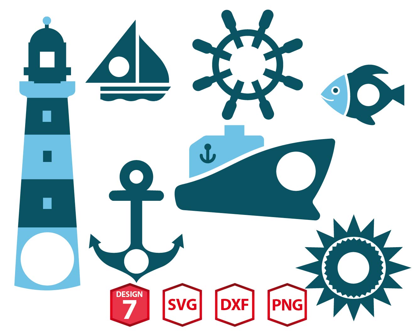 nautical svg - Inspire Uplift