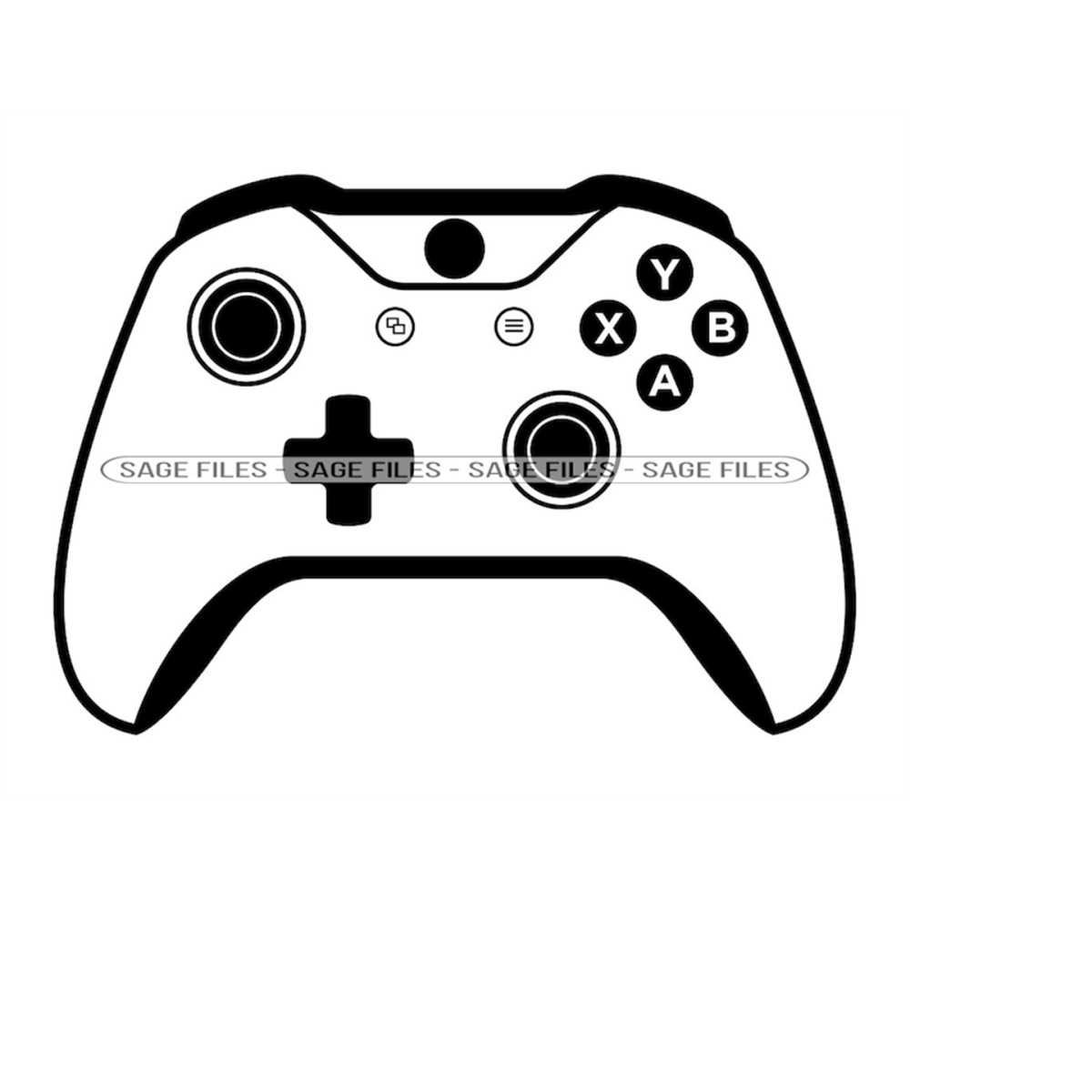 Game Controller 2 Svg, Game Controller Svg, Gamer Svg, Gamin | Inspire ...