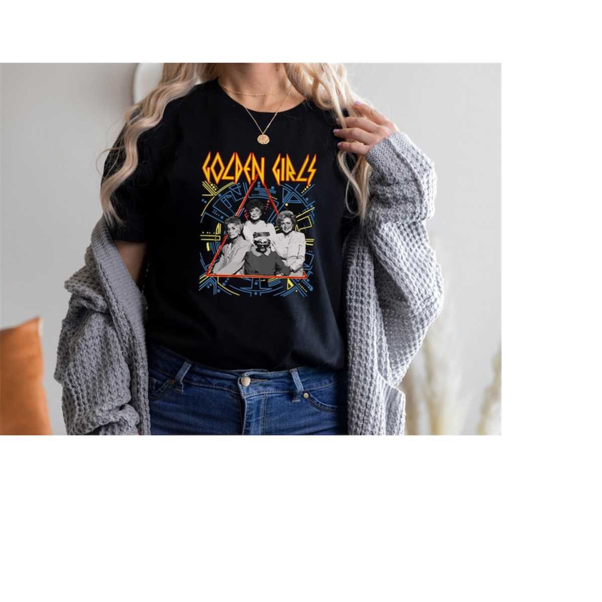 Def Leppard Golden Girls Shirt, Music TV Crossover, Vintage | Inspire ...