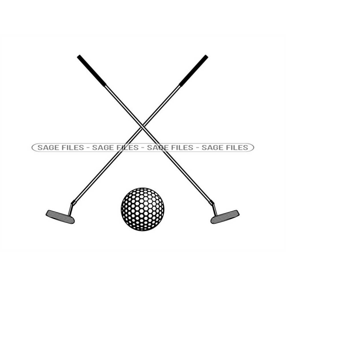 Golf Club Putter Logo SVG, Golf Putter Svg, Golf Club Svg, G - Inspire ...