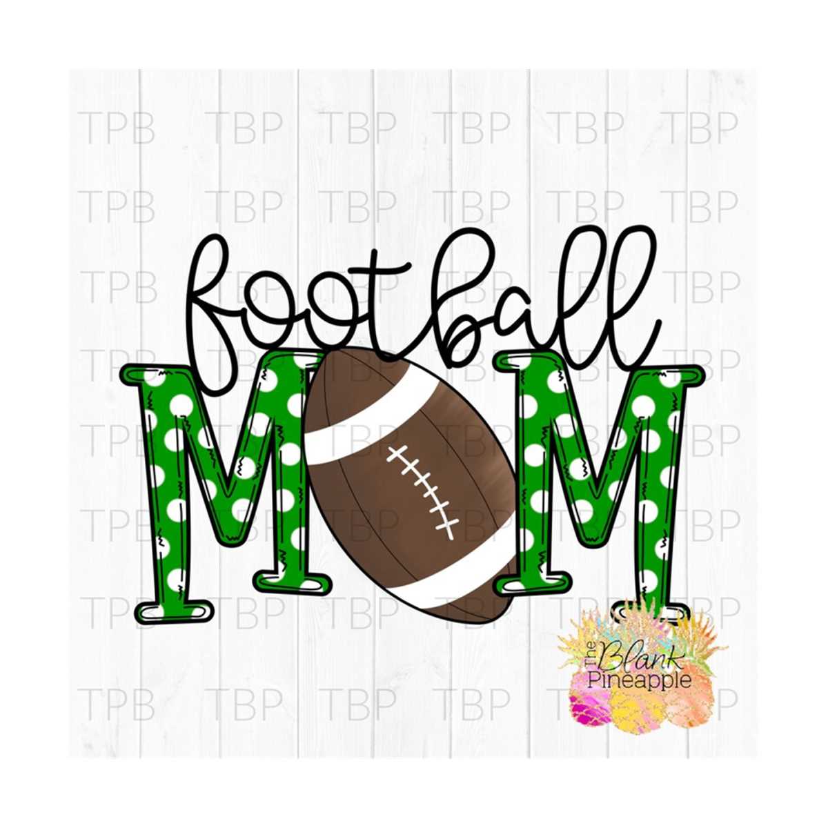 Football PNG Football Mom Green PNG 300dpi download for Sub | Inspire ...