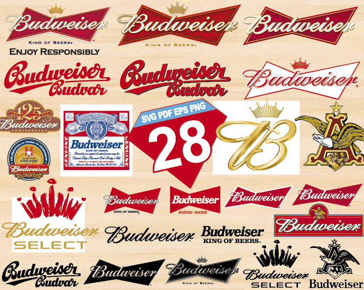 Budweiser Svg Bundle, Budweiser Svg, Budweiser SVG DXF PNG, - Inspire ...