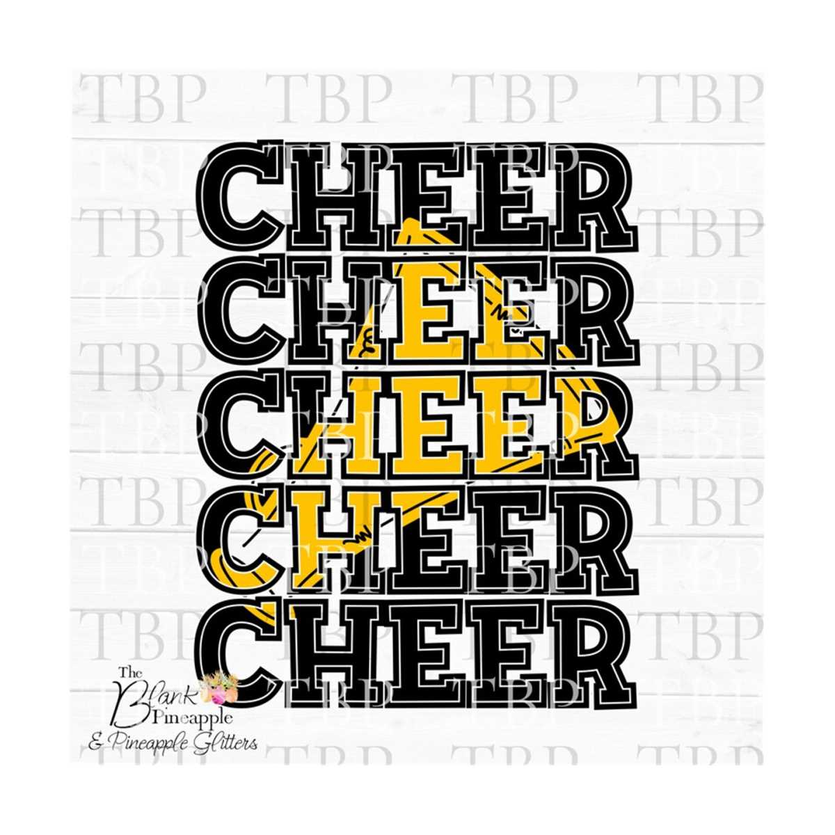 Cheer Design PNG Cheer Cheer Megaphone Black and Yellow PNG | Inspire ...