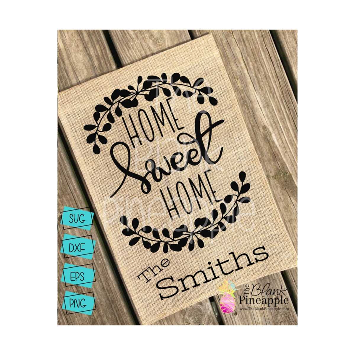 Garden Flag SVG Cut File, Home Sweet Home Cut File Png, Svg, | Inspire ...