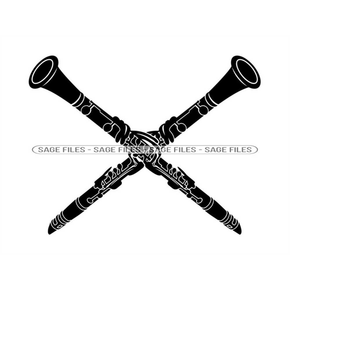 Clarinet Logo SVG, Clarinet Svg, Clarinet Clipart, Clarinet | Inspire ...