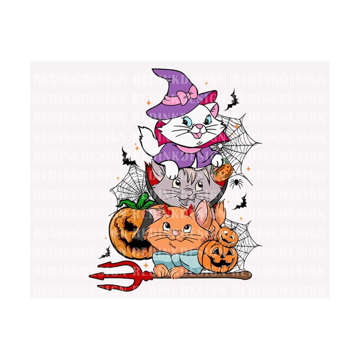 Halloween Cute Cats SVG, Halloween Svg, Spooky Season Svg, T | Inspire ...