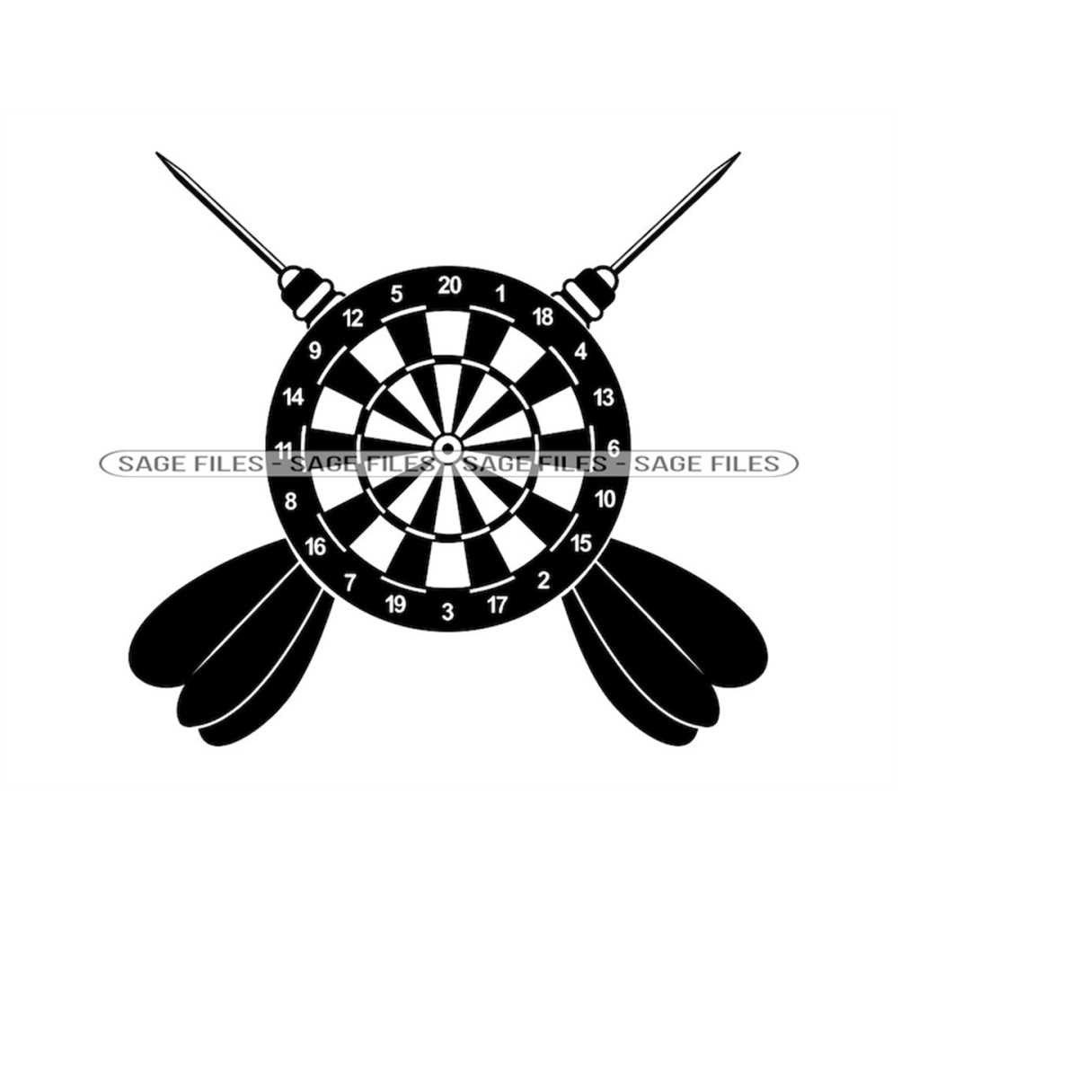 Darts Logo 11 SVG, Darts Svg, Dart Svg, Darts Clipart, Darts - Inspire ...