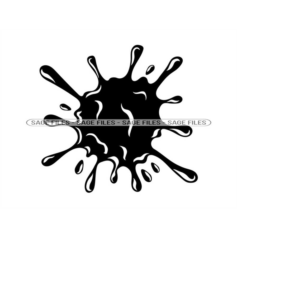 Splash SVG, Slime Svg, Splats Svg, Splash Clipart, Splash Fi - Inspire ...