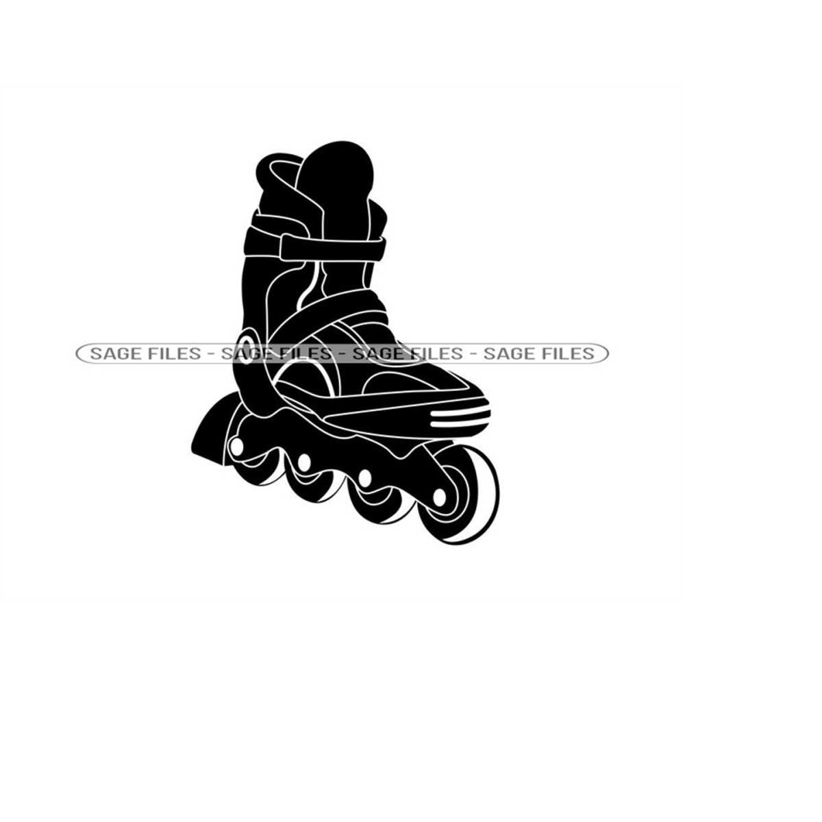 Inline Skates 6 SVG, Roller Blades Svg, Roller Skating Svg, - Inspire ...
