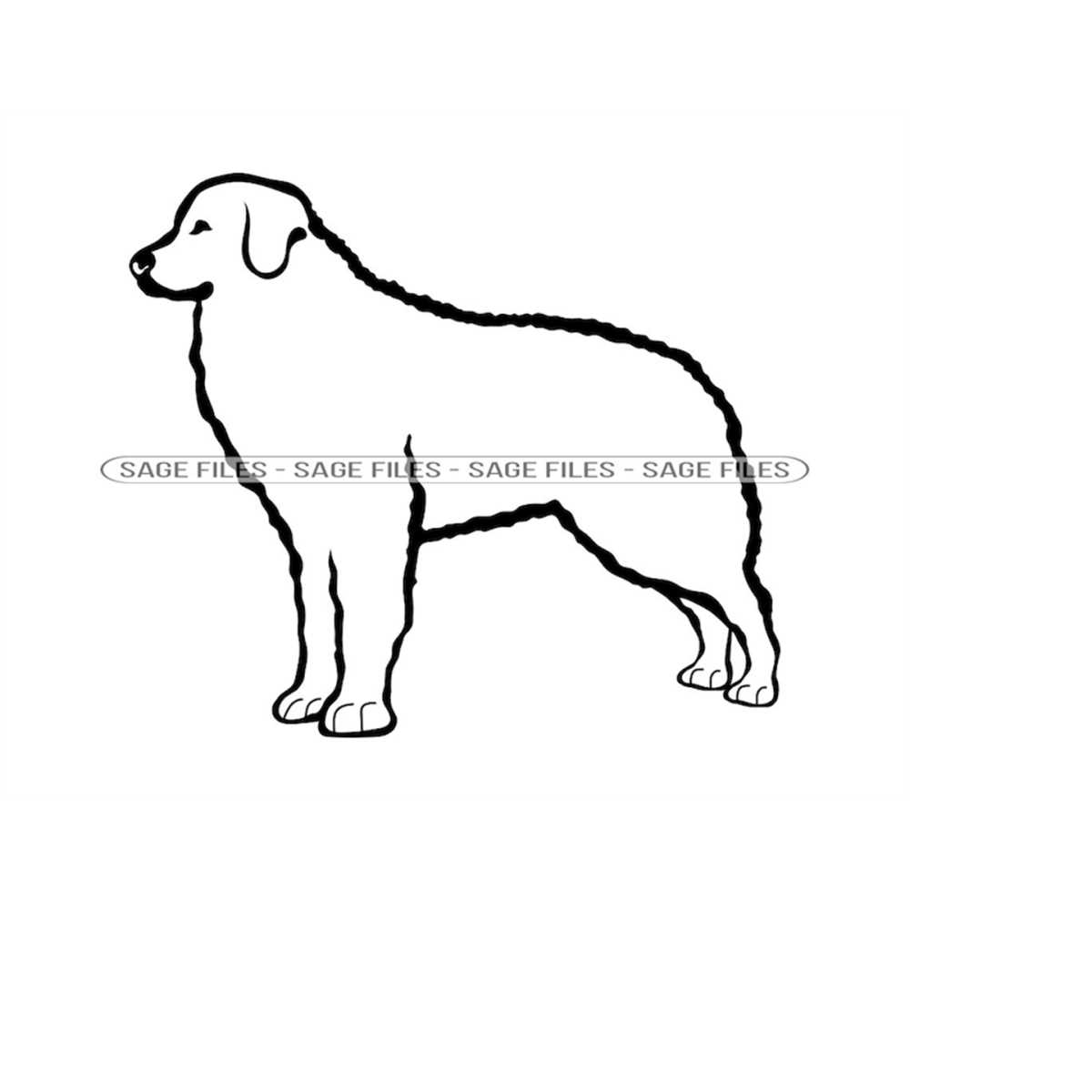 Great Pyrenees SVG, Dog Svg, Great Pyrenees Clipart, Great P - Inspire ...