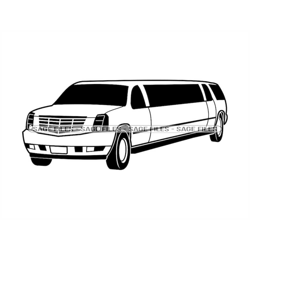 Limousine SUV SVG, Limousine SVG, Limousine Suv Clipart, Lim - Inspire ...