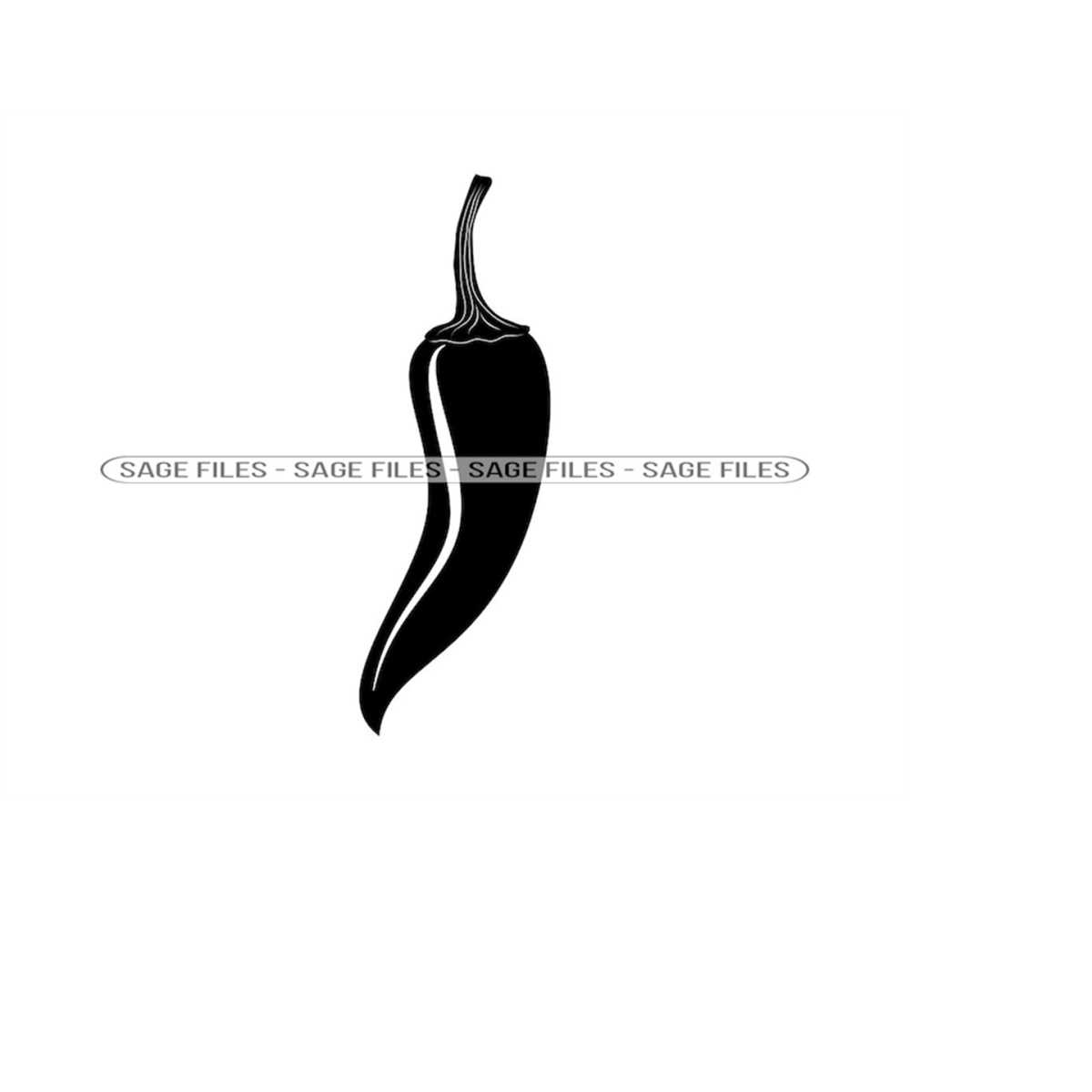 Chili Pepper 4 SVG, Hot Pepper Svg, Spicy Svg, Chili Pepper - Inspire ...