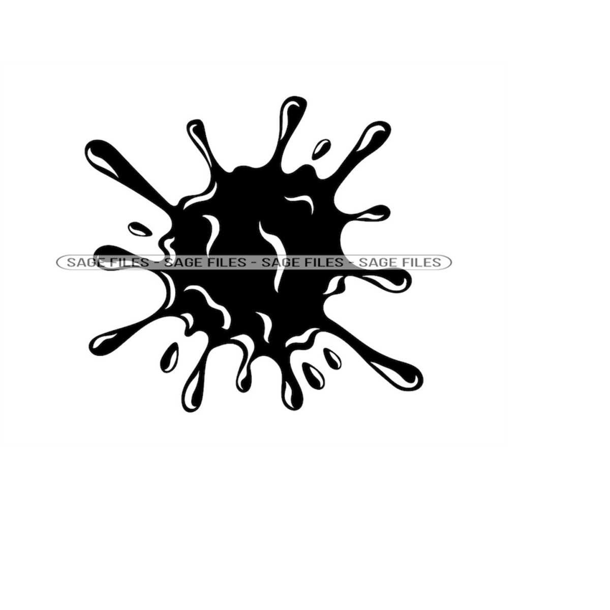 Splash SVG, Slime Svg, Splats Svg, Splash Clipart, Splash Fi - Inspire ...