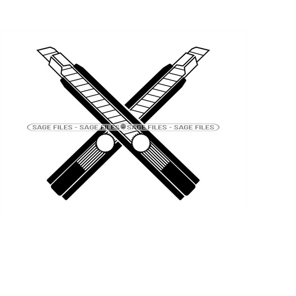 Box Cutter Logo 3 SVG, Box Cutter Svg, Handyman Svg, Tools S - Inspire ...