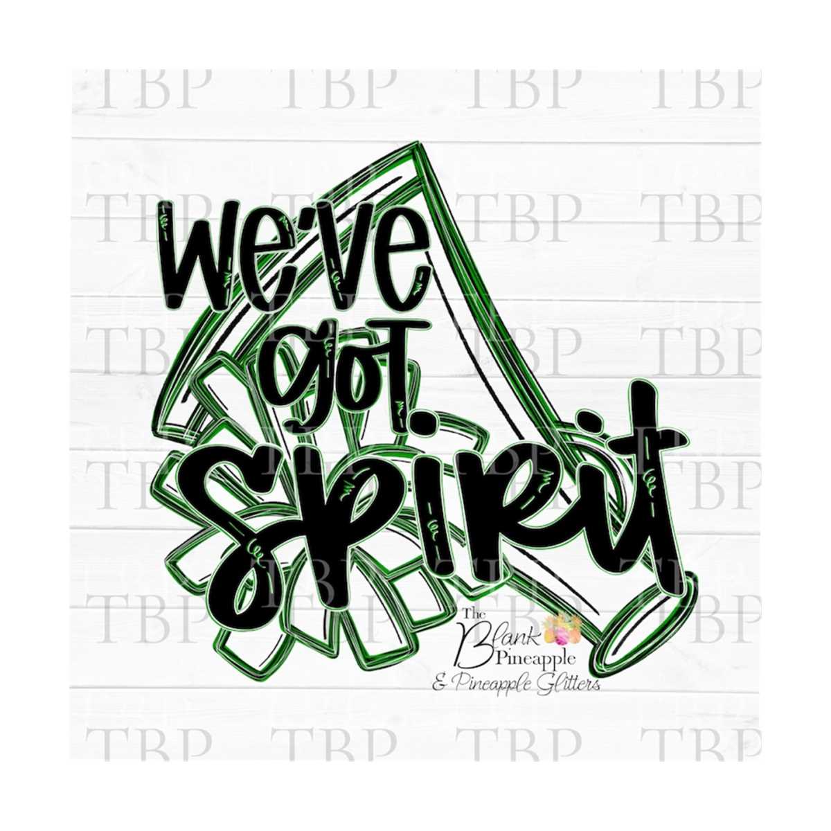 Cheer Design PNG, Cheerleading We've got Spirit Megaphone an | Inspire ...