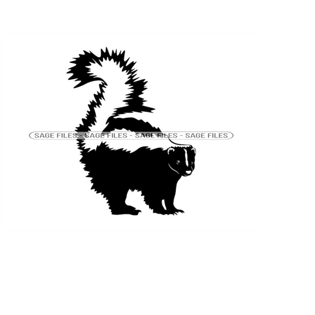 Skunk 5 SVG, Skunk SVG, Skunk PNG, Skunk Design, Skunk Clipa | Inspire ...