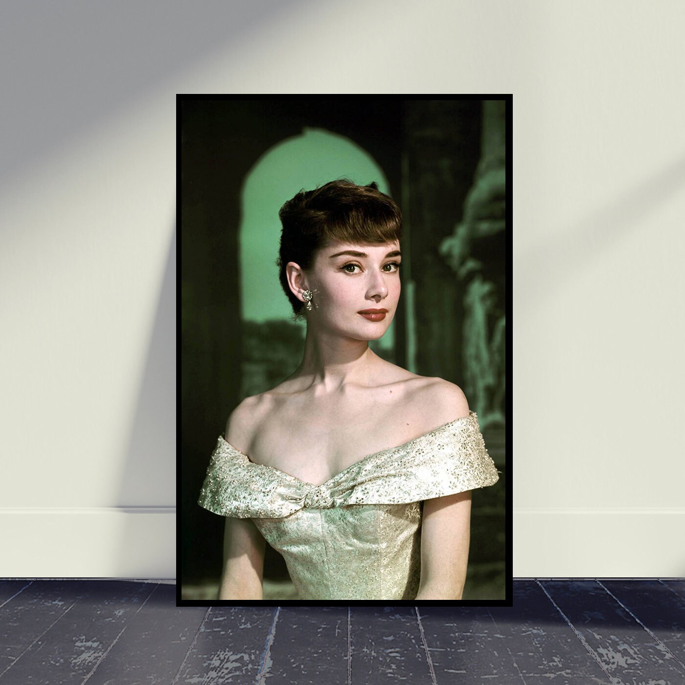 Audrey Hepburn Character Poster Wall Decor, Room Decor, Home - Inspire ...
