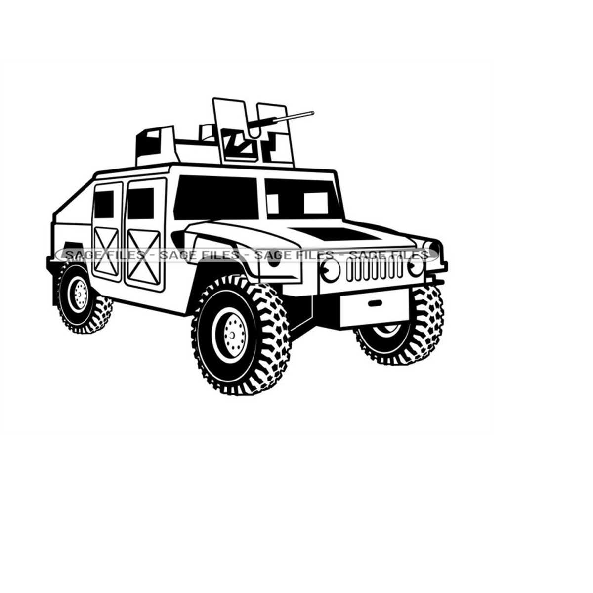 Army Vehicle Svg, Machine Gun Svg, Marines Svg, Army Svg, Mi - Inspire ...