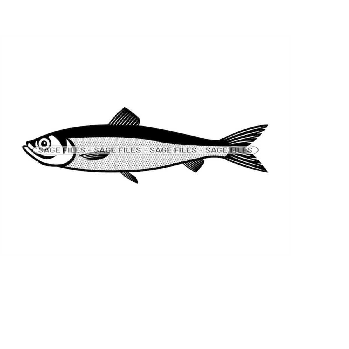 Herring SVG, Fishing Svg, Fish Svg, Fishing Clipart, Fishing - Inspire ...