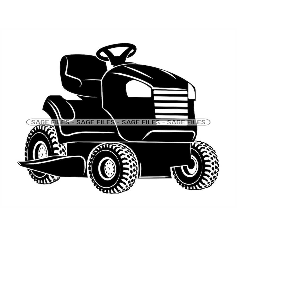 Lawn Mower Tractor SVG, Lawn Mower SVG, Landscaping Svg, Law | Inspire ...