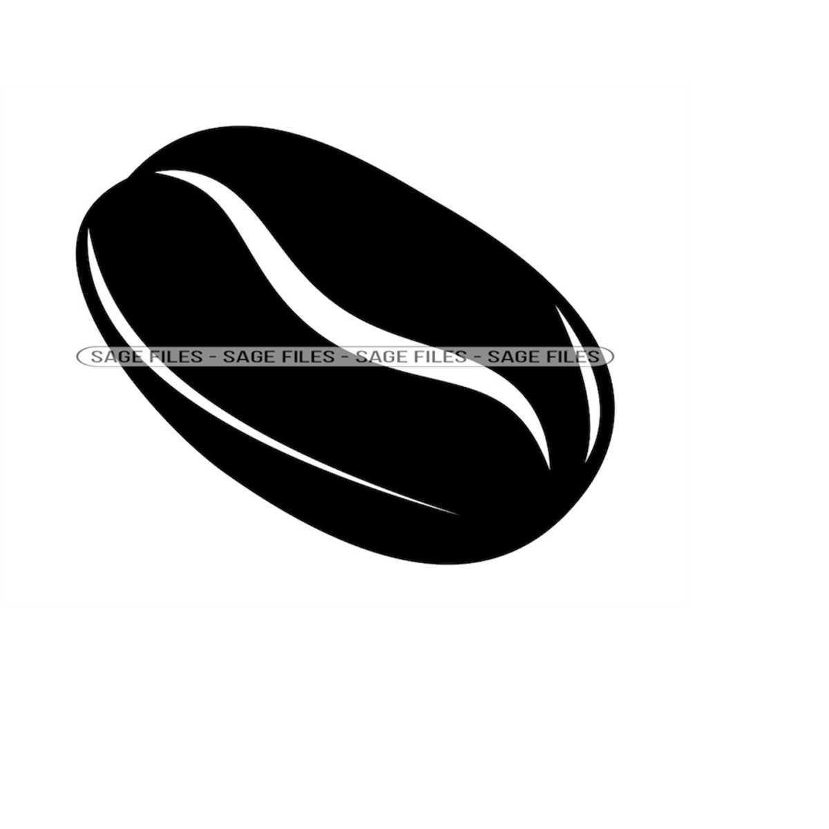 Coffee Bean 4 SVG, Coffee Bean Svg, Coffee Svg, Coffee Bean | Inspire ...
