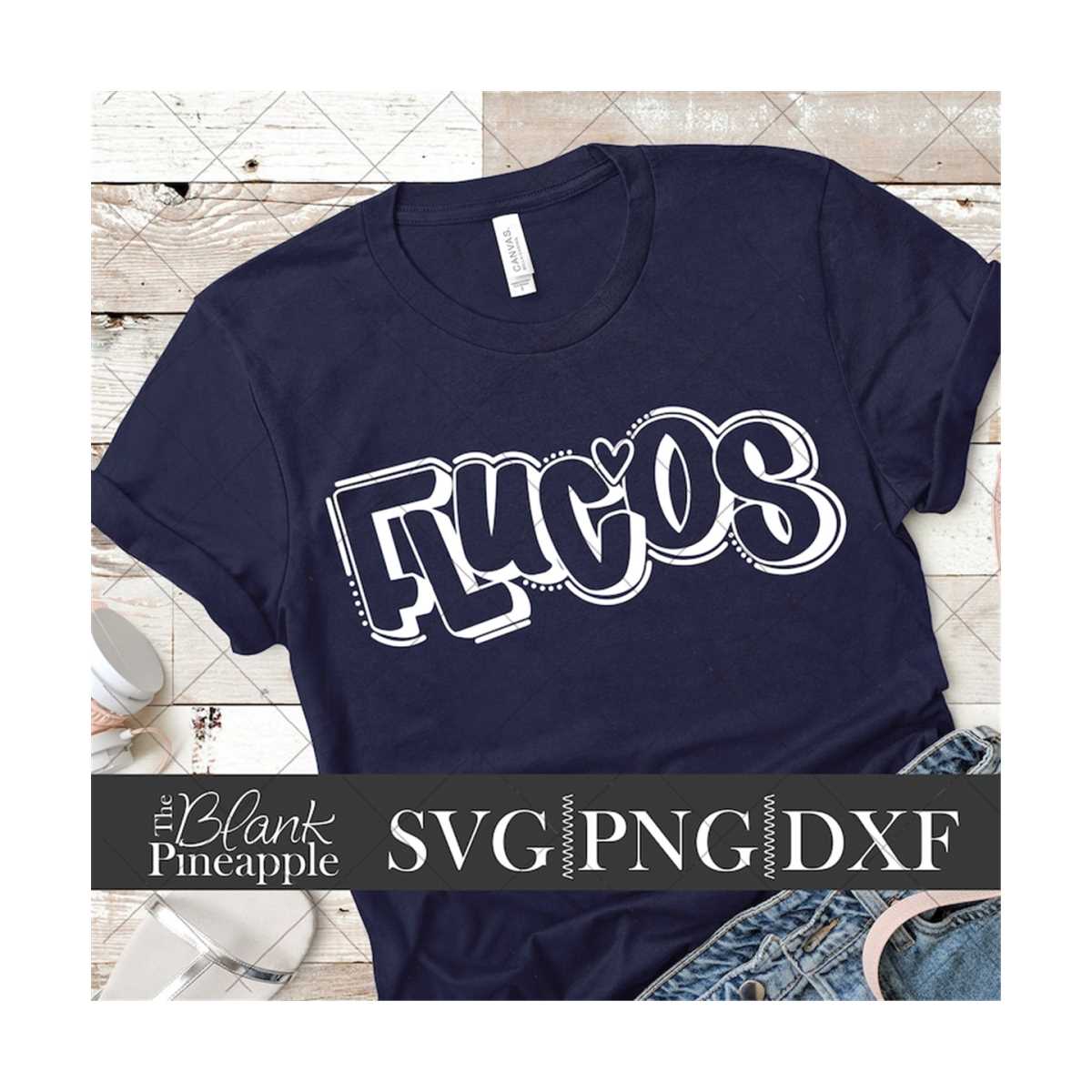Flucos SVG Cut File, Flucos Mascot SVG, Dxf, and png Digital - Inspire ...