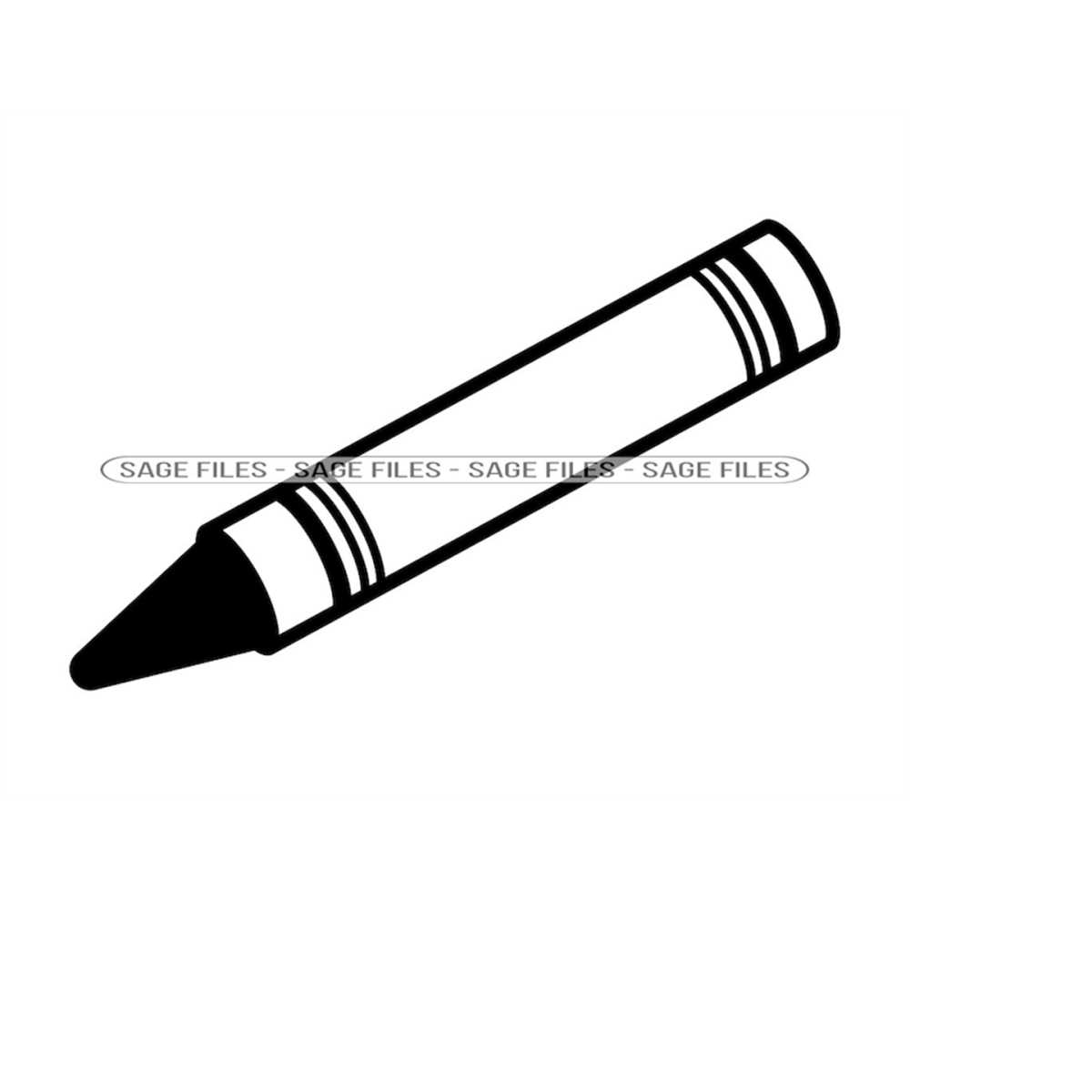Crayon SVG, Coloring Svg, Crayon Clipart, Crayon Files for C - Inspire ...
