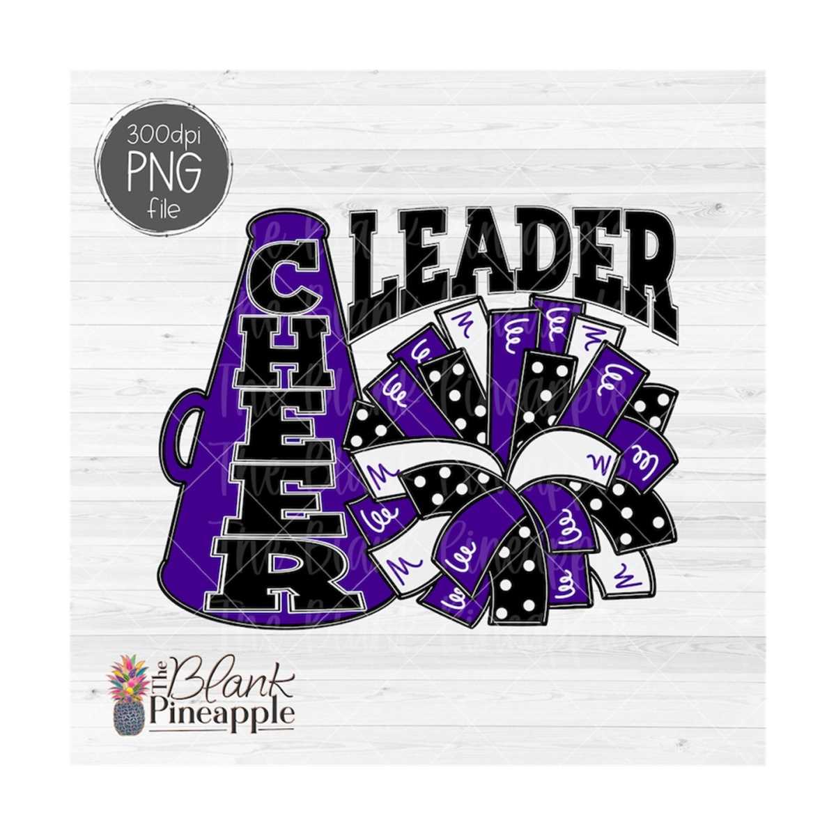Cheer Design PNG, Cheerleader Pom Pom and Megaphone PNG desi | Inspire ...