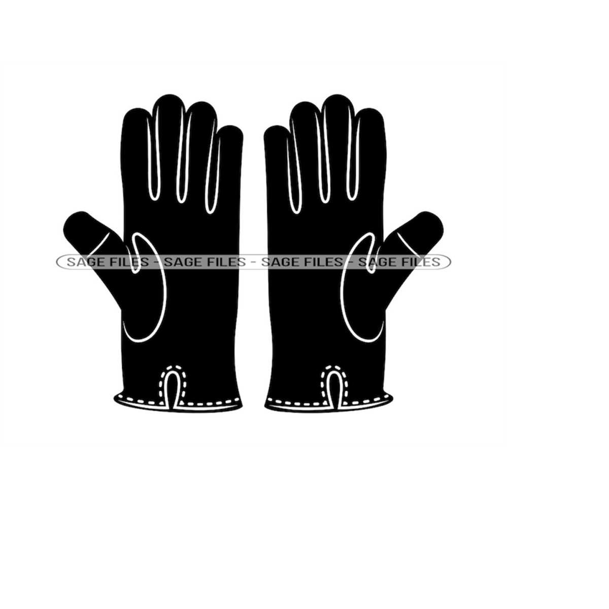 Leather Gloves SVG, Gloves Svg, Leather Gloves Clipart, Leat - Inspire ...