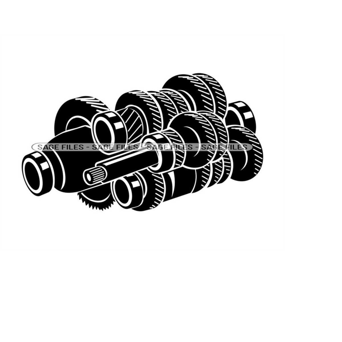 PowerShift Transmission SVG, Mechanic Svg, PowerShift Transm - Inspire ...