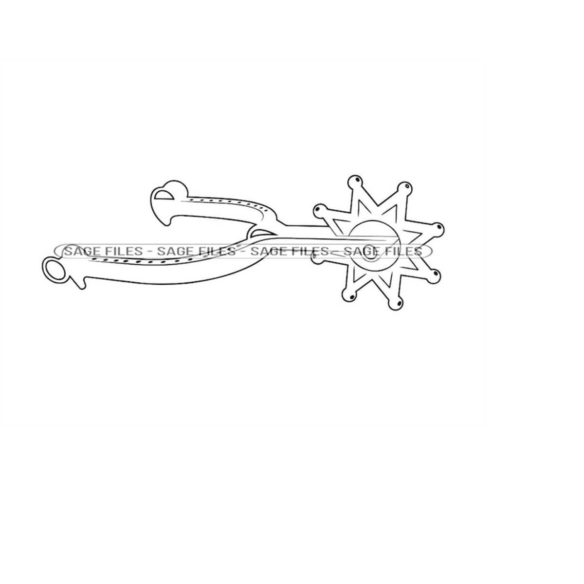 Spurs Outline SVG, Spurs SVG, Cowboy Svg, Spurs Clipart, Spu - Inspire ...