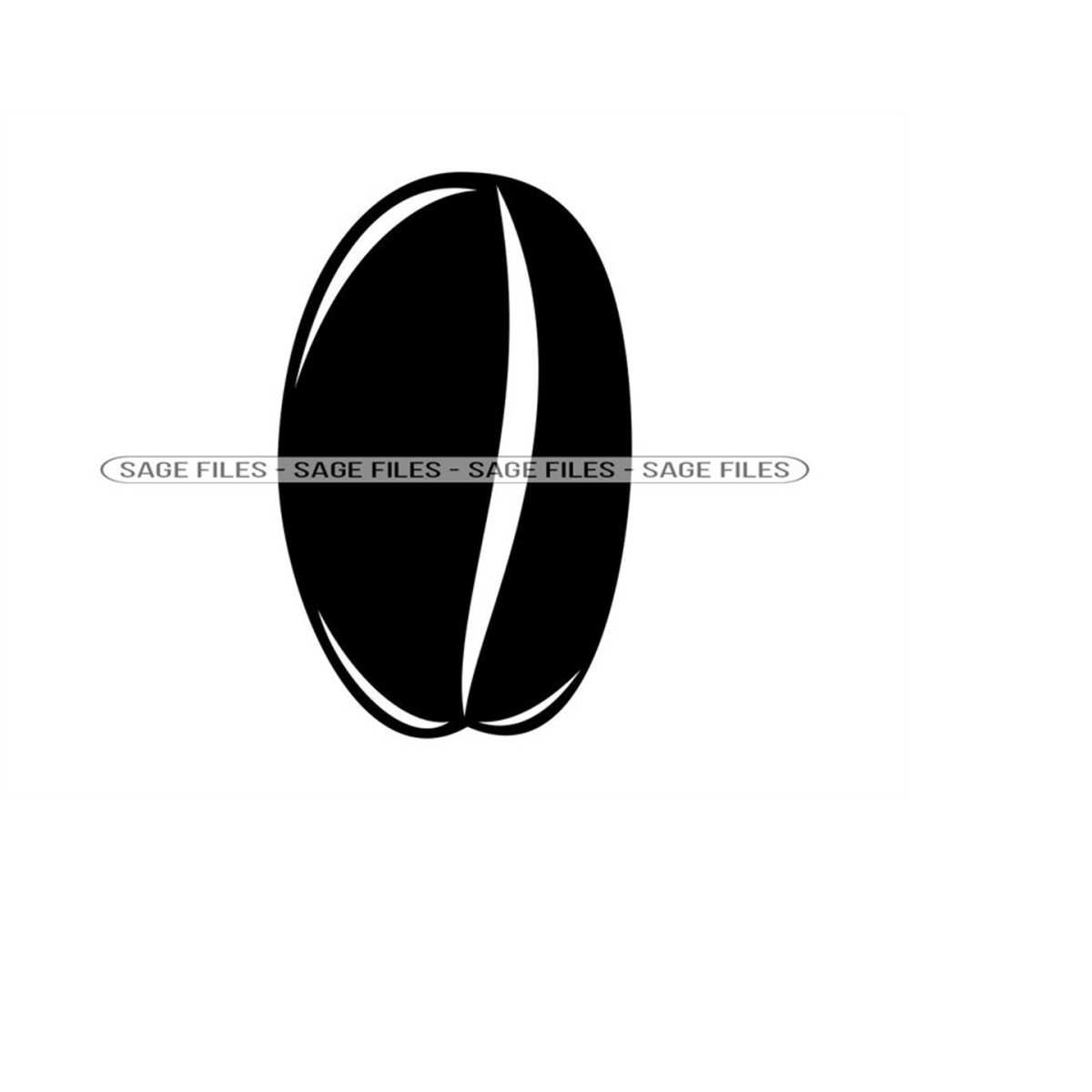 Coffee Bean 3 SVG, Coffee Bean Svg, Coffee Svg, Coffee Bean - Inspire ...
