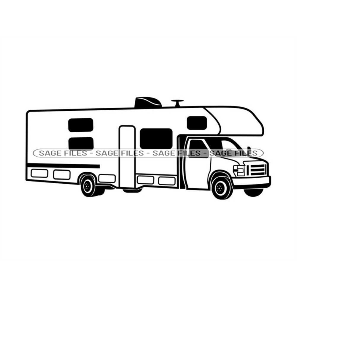 Camper 2 Svg, Camper Svg, RV Svg, Motorhome Svg, Camper Clip - Inspire ...