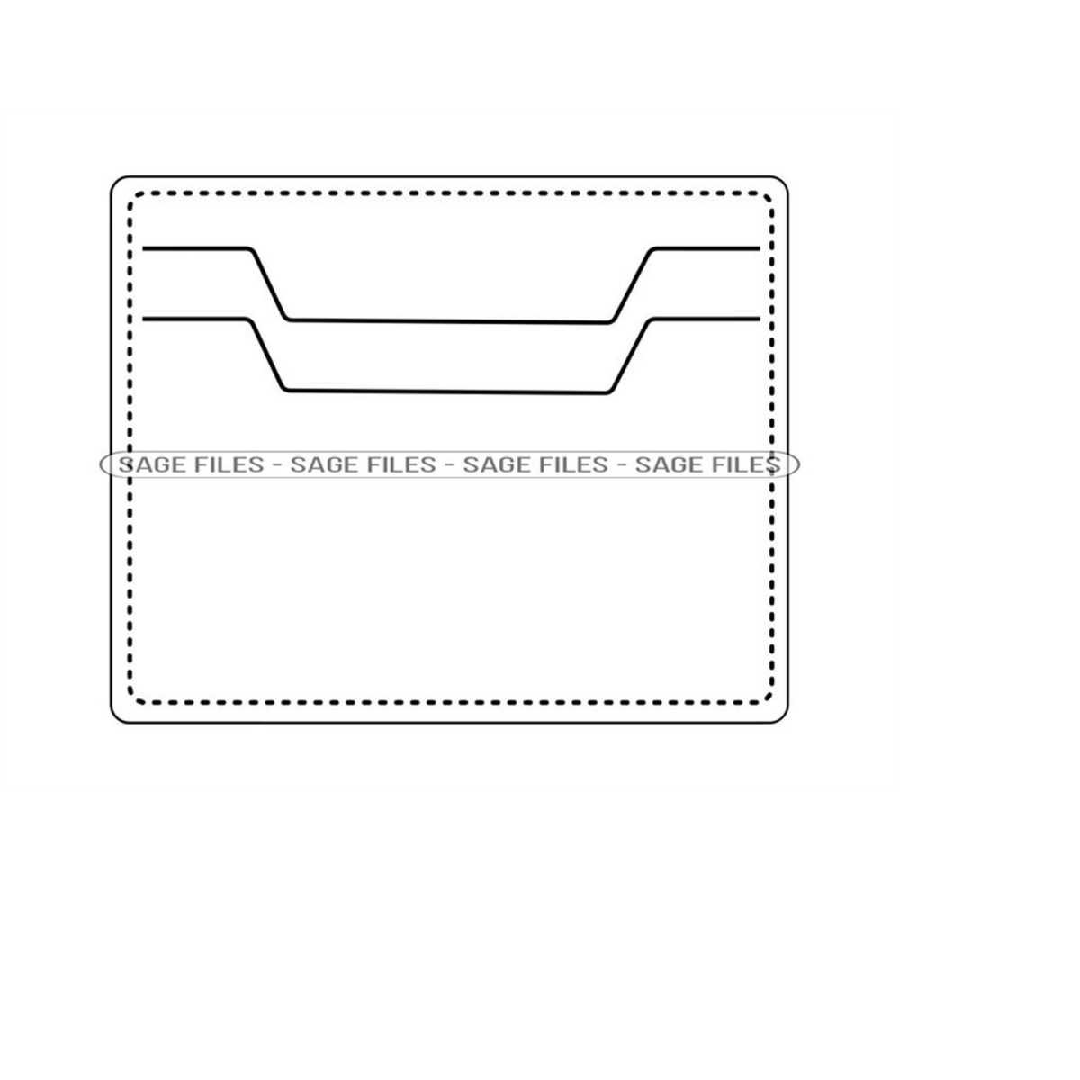 Card Holder Outline SVG, Card Holder SVG, Wallet Svg, Card H - Inspire ...