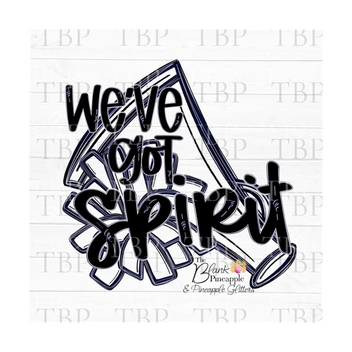 Cheer Design PNG, Cheerleading We've got Spirit Megaphone an | Inspire ...