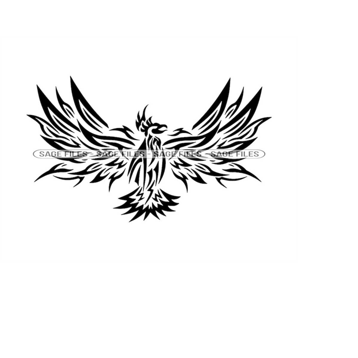 Phoenix 4 Svg, Phoenix SVG, Phoenix Clipart, Phoenix Files f - Inspire ...