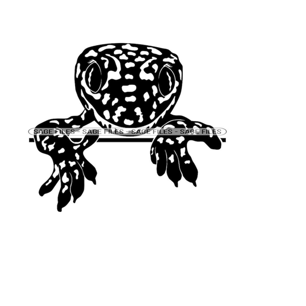 Peeking Lizard SVG, Lizard SVG, Lizard Clipart, Lizard Files - Inspire ...