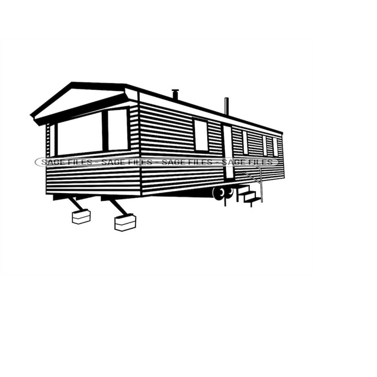 Mobile Home Svg | Inspire Uplift
