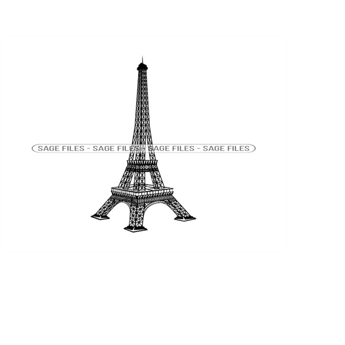 Eiffel Tower 3 Svg Eiffel Tower Svg Paris Svg Eiffel Towe Inspire