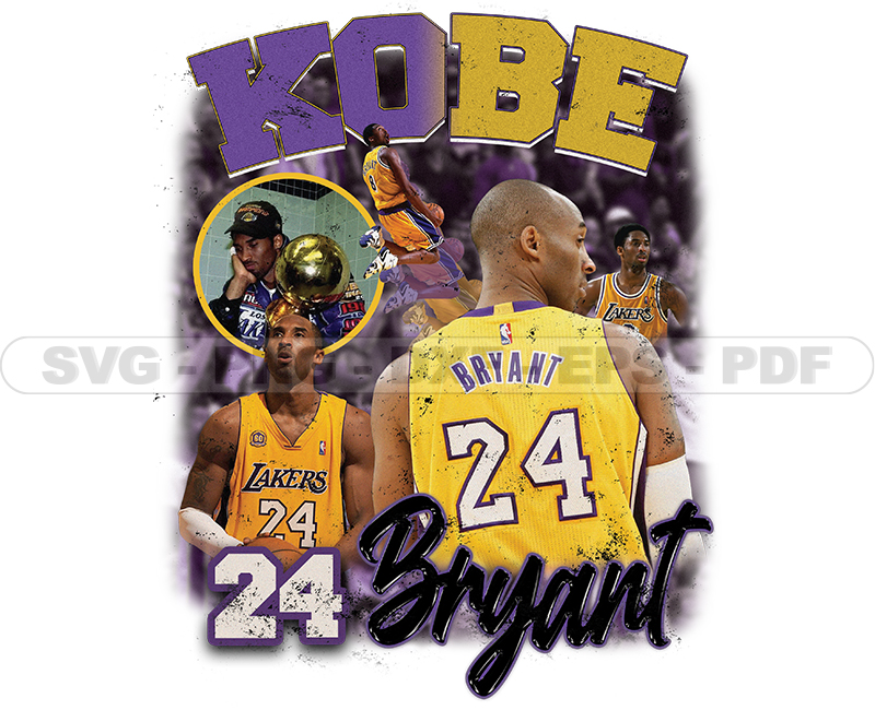 Kobe Bryant Png, Svg Tshirt designs, Rock Bands Tshirts, Vin | Inspire ...