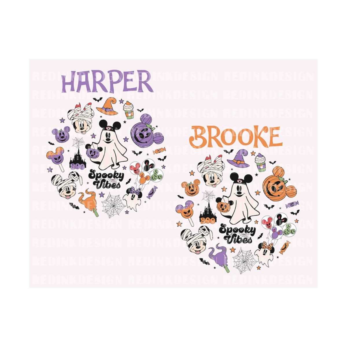 Spooky Vibes SVG, Bundle Halloween Doodle Svg, Trick Or Trea | Inspire ...