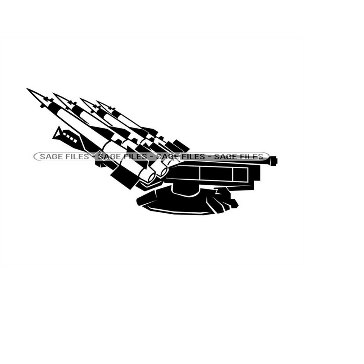 Missile Launcher Svg, Missile Svg, Rocket Svg, Bomb Svg, Mis - Inspire ...