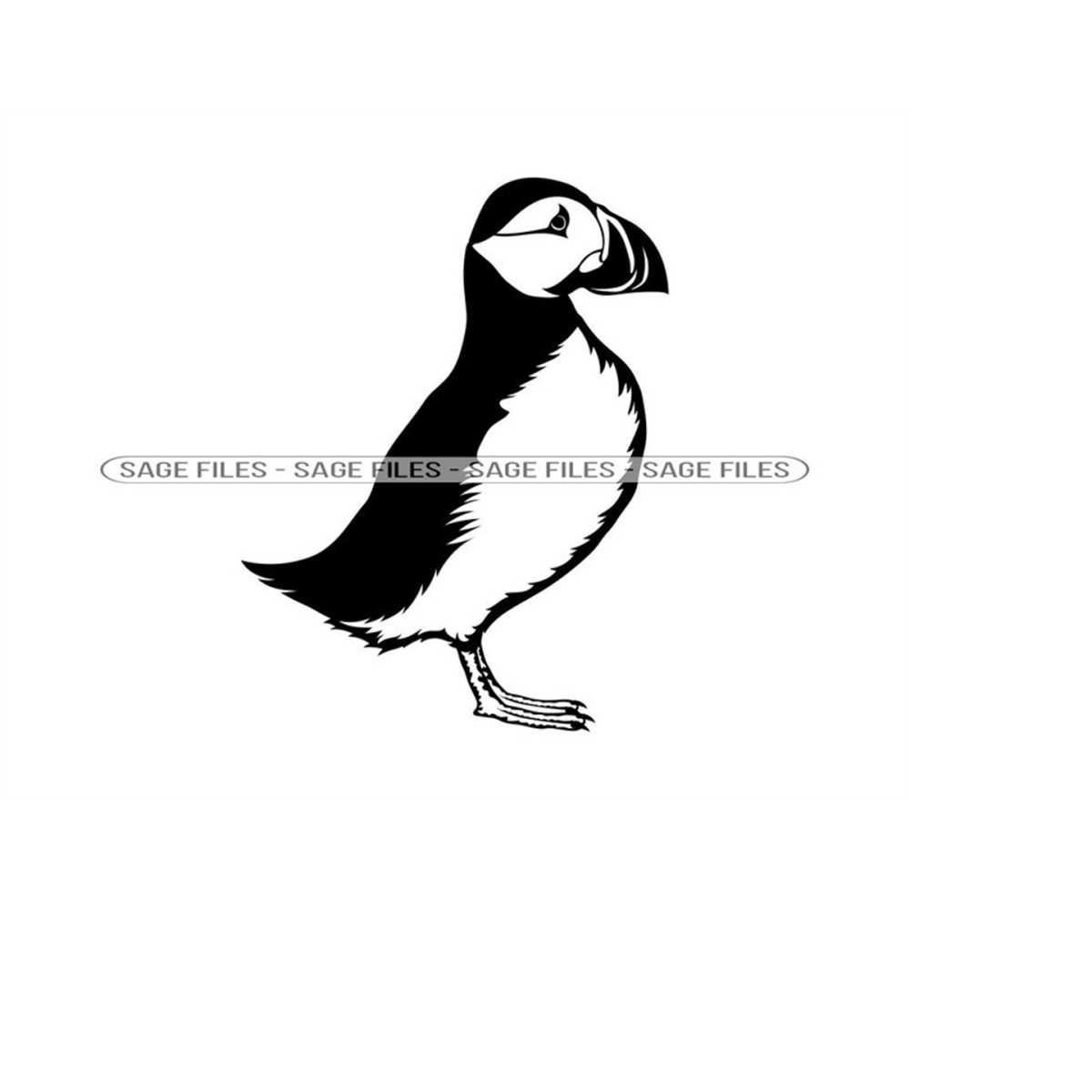 Puffin SVG, Bird Svg, Puffin Clipart, Puffin Files for Cricu | Inspire ...