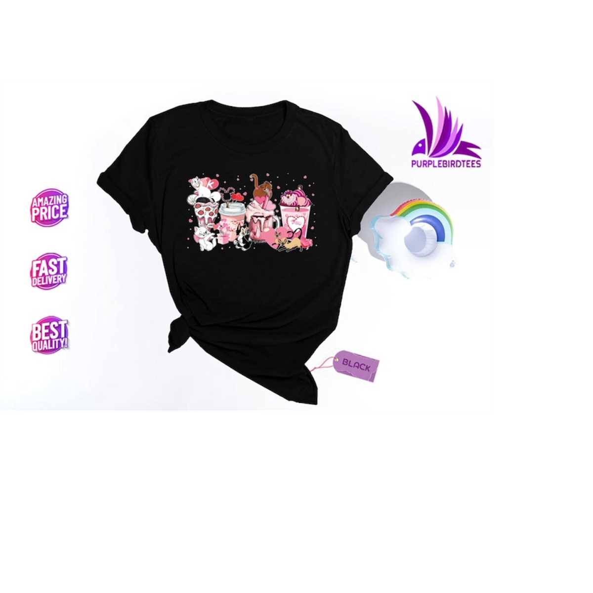 Disney Cats Shirt, Cats Love Shirt, Disney Cats Matching Shi | Inspire ...