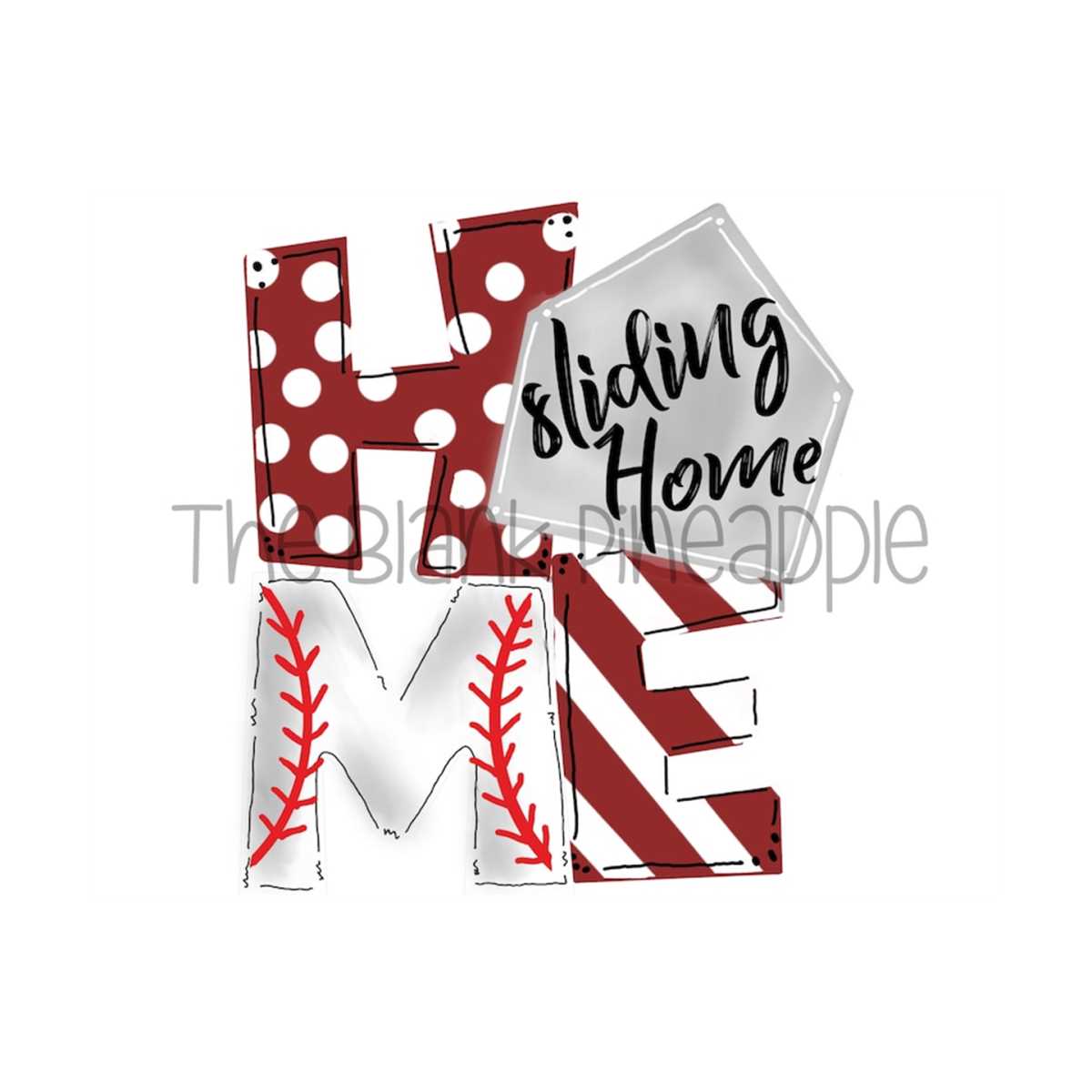 Baseball Design PNG, Baseball Crimson Sliding Home PNG, Base | Inspire ...