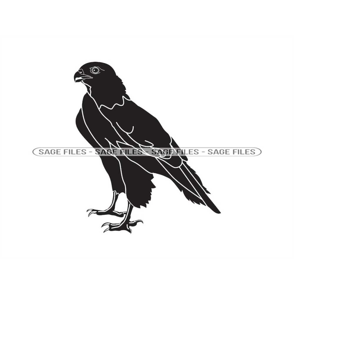 Hawk SVG, Bird Svg, Hawk Clipart, Hawk Files for Cricut, Haw | Inspire ...