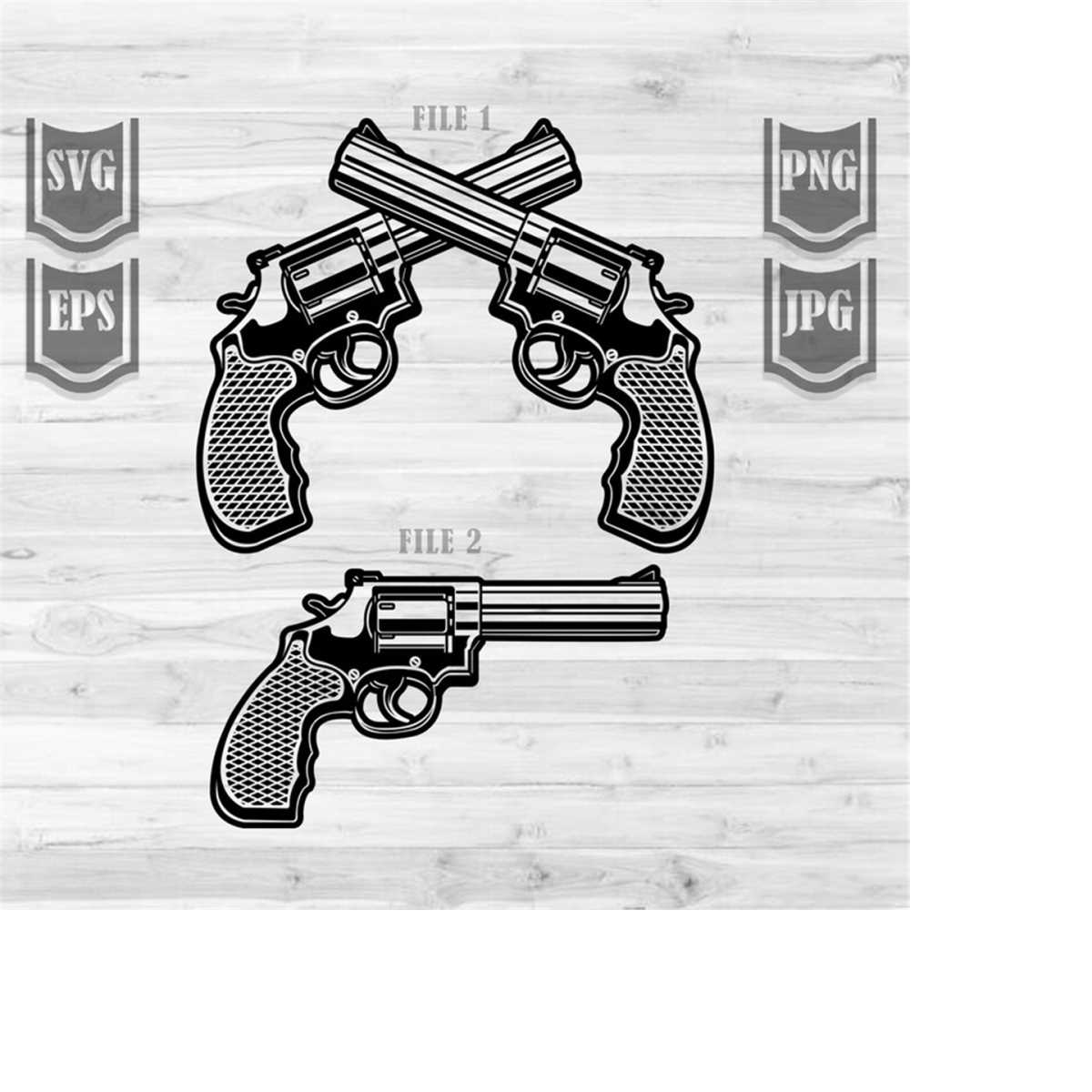 Revolver Gun Clipart